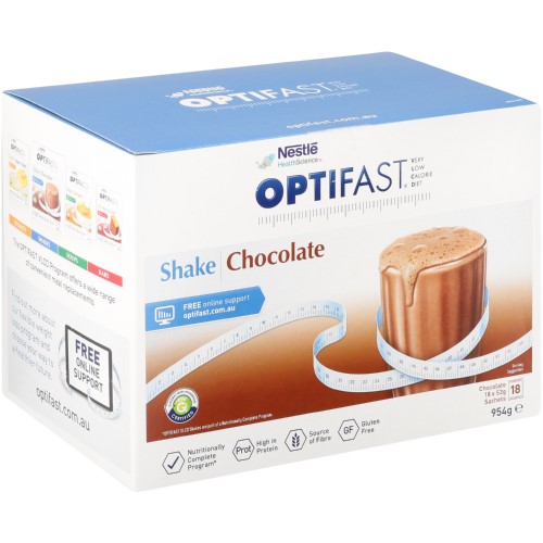 Optifast Shake Box Chocolate (18) - Nutritional Solutions